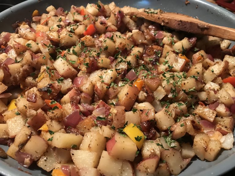 Homestyle Fried Potatoes - Let's Dish With Linda Lou