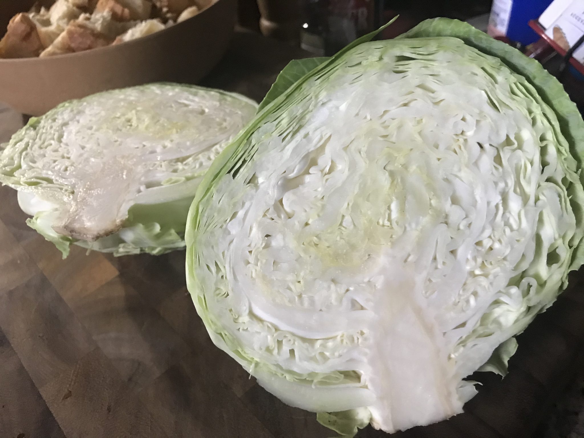 Stewed Cabbage And Potatoes With Pork Sausage - Let's Dish With Linda Lou