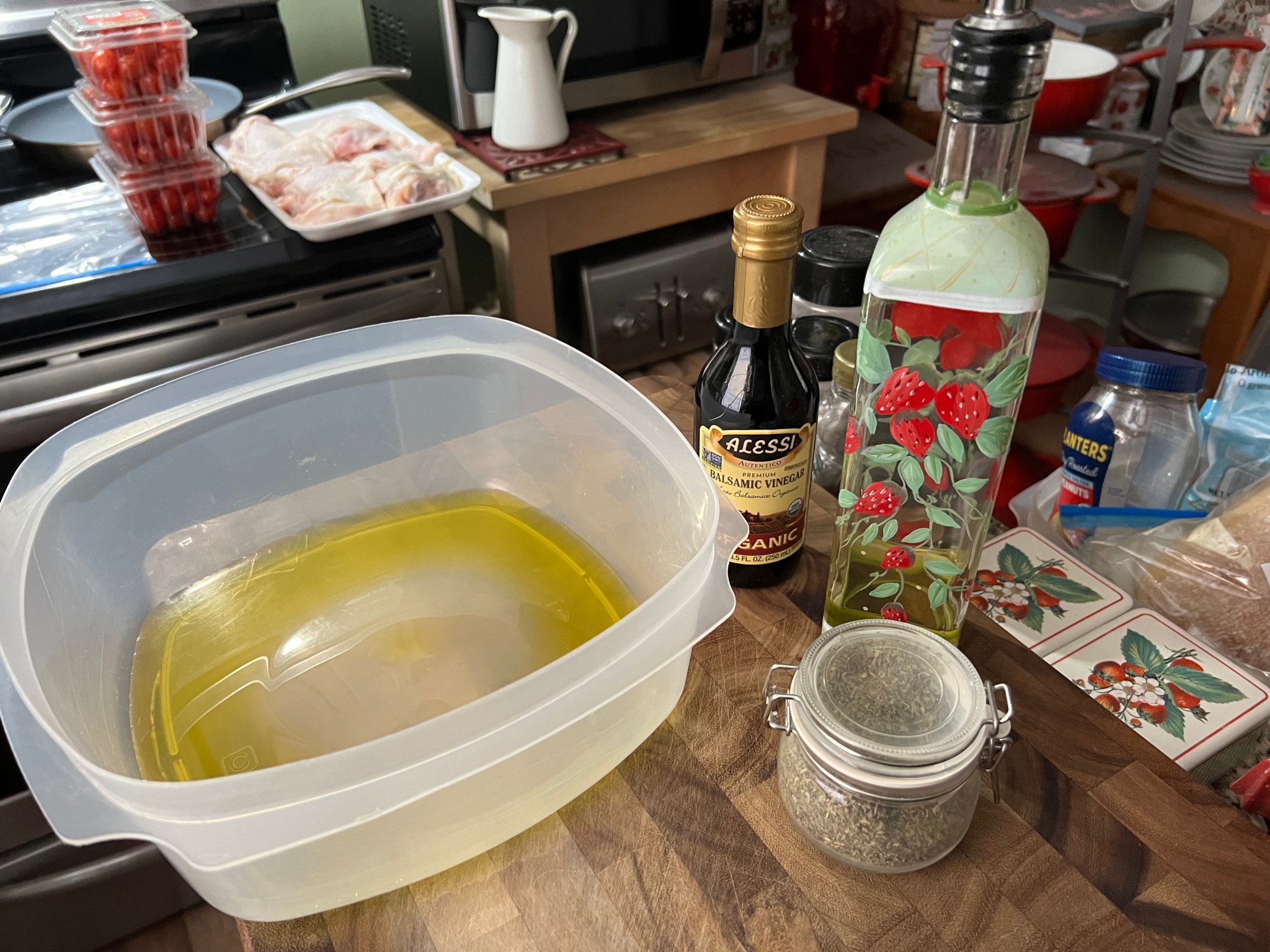 Italian Chicken Sheet Pan Dinner - Let's Dish With Linda Lou
